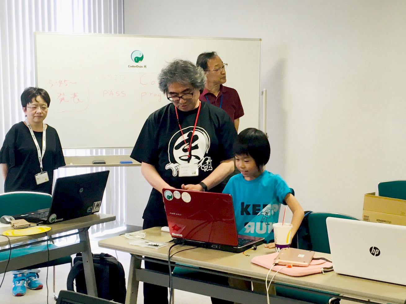 第27回 Coderdojo 光を開催しました2019年6月8日開催 Coderdojo 光